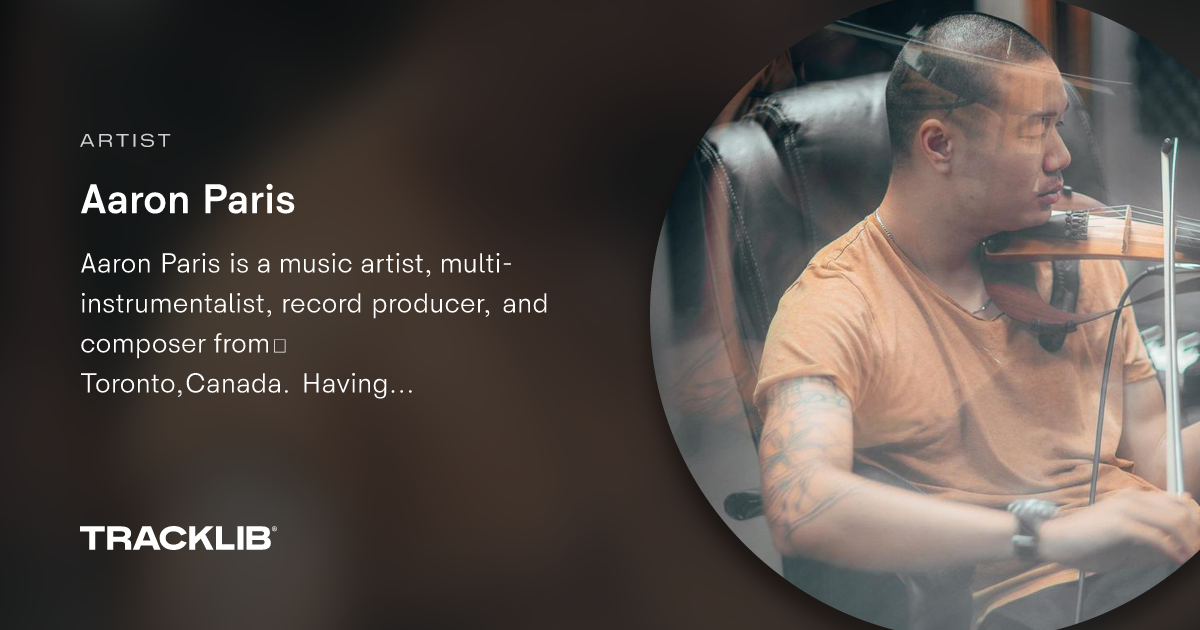 Aaron Paris | Tracklib.com