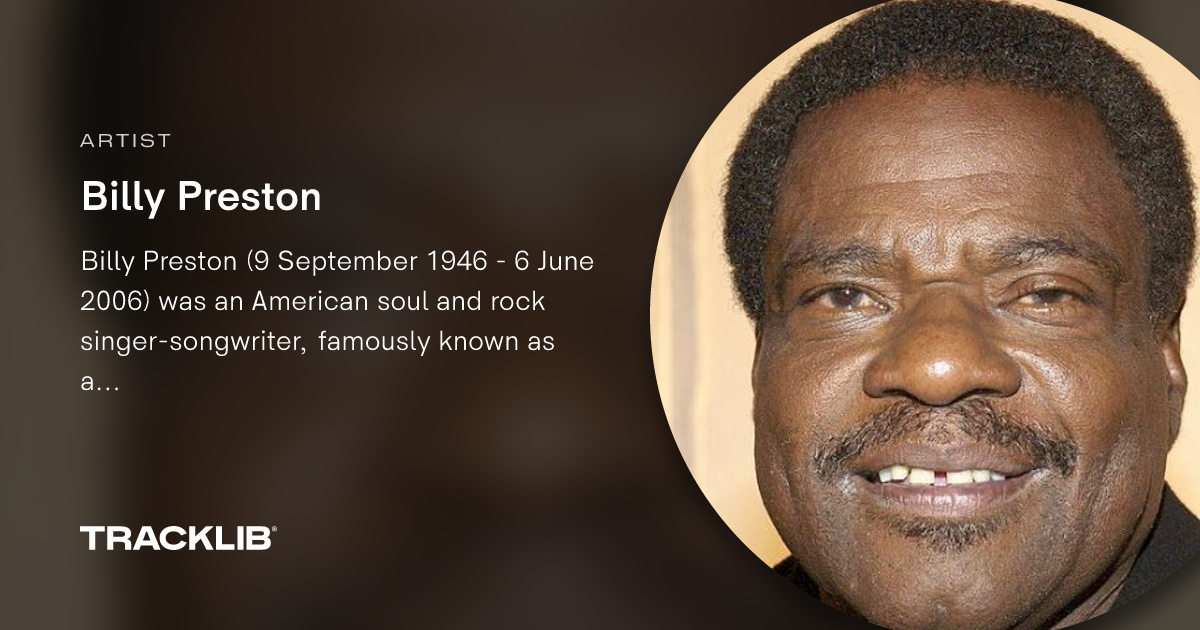 Billy Preston | Tracklib.com