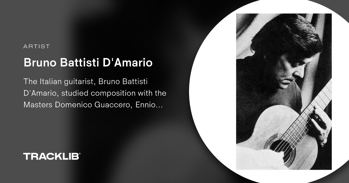Bruno Battisti D'Amario | TRACKLIB.COM