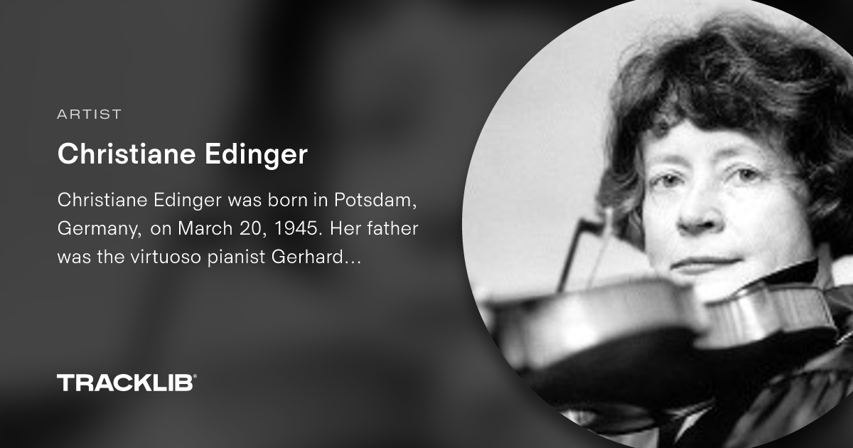 Christiane Edinger | TRACKLIB.COM