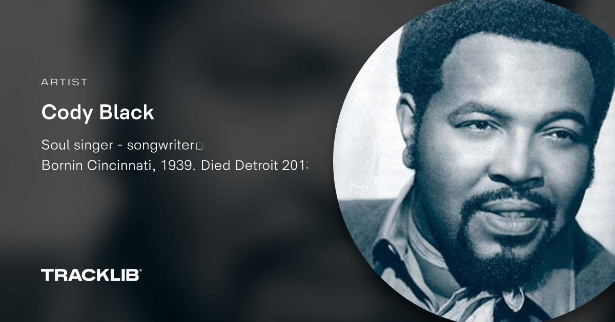 Cody Black | TRACKLIB.COM