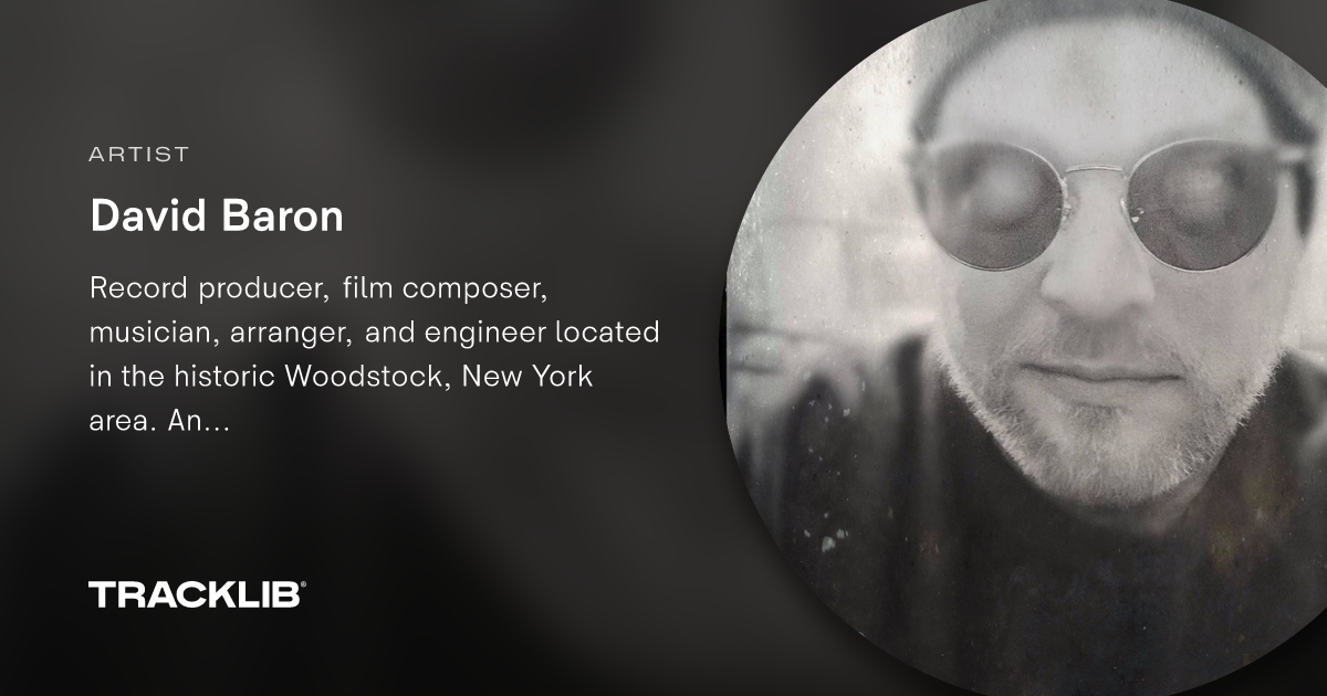 David Baron | Tracklib.com