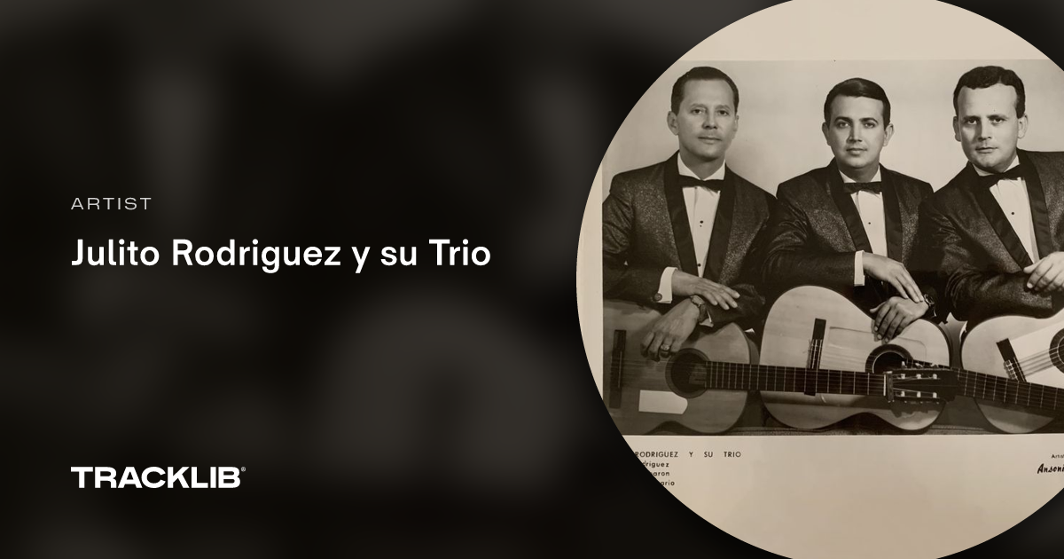 Julito Rodriguez y su Trio | TRACKLIB.COM