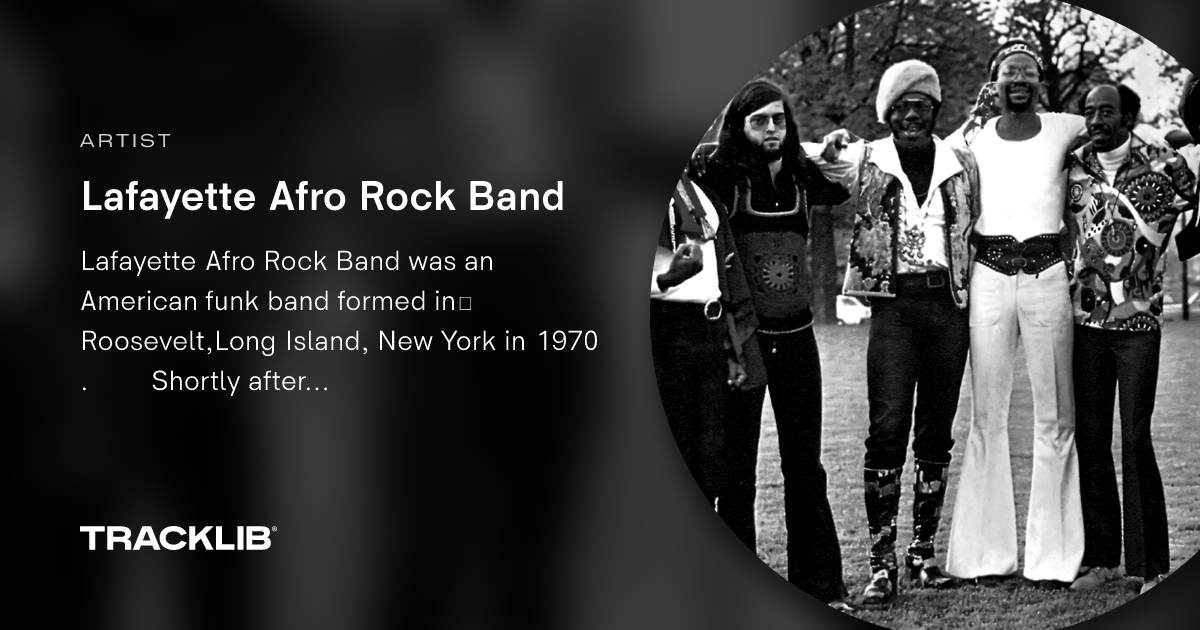 Lafayette Afro Rock Band | TRACKLIB.COM