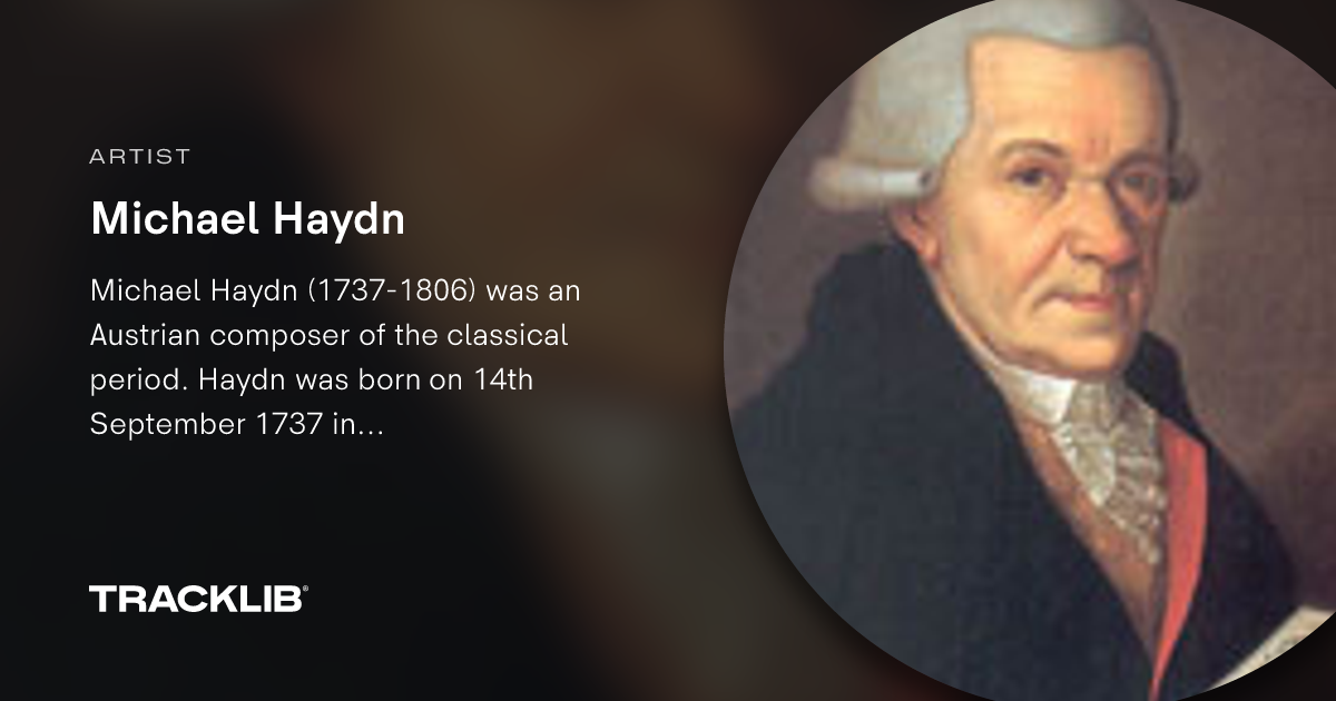 Michael Haydn | TRACKLIB.COM