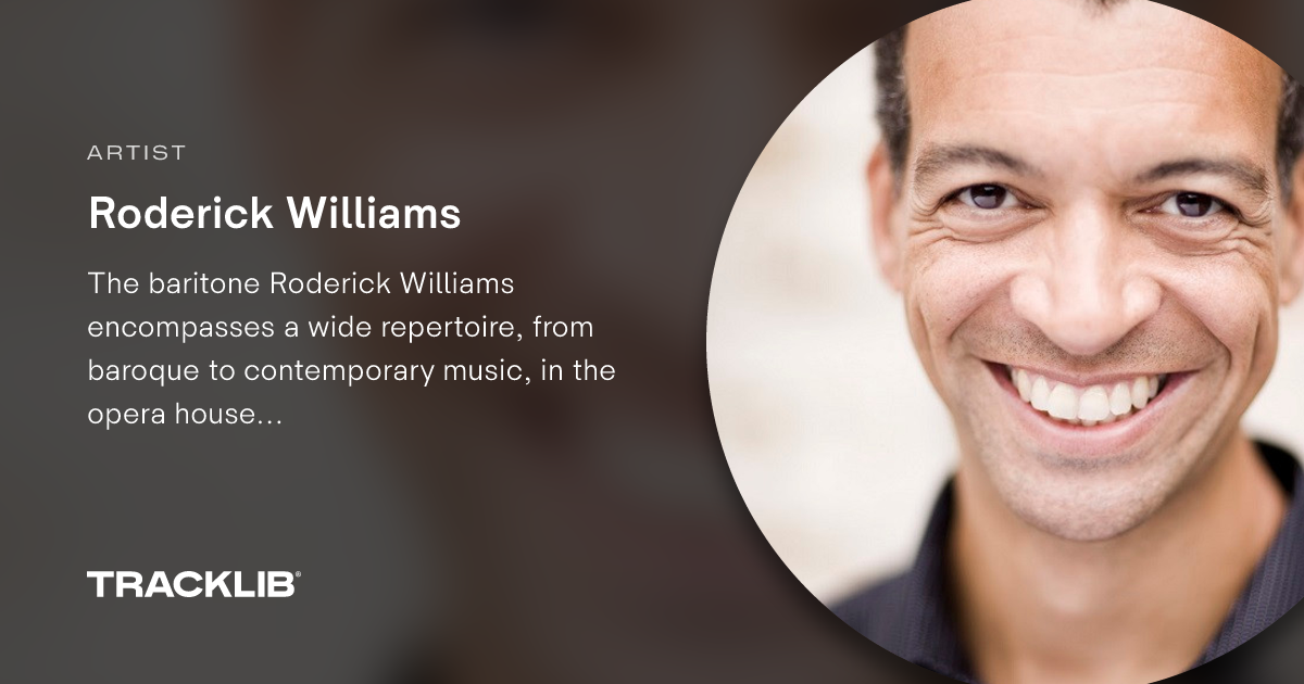 Roderick Williams | TRACKLIB.COM