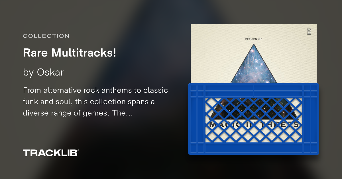 Rare Multitracks! | Tracklib.com