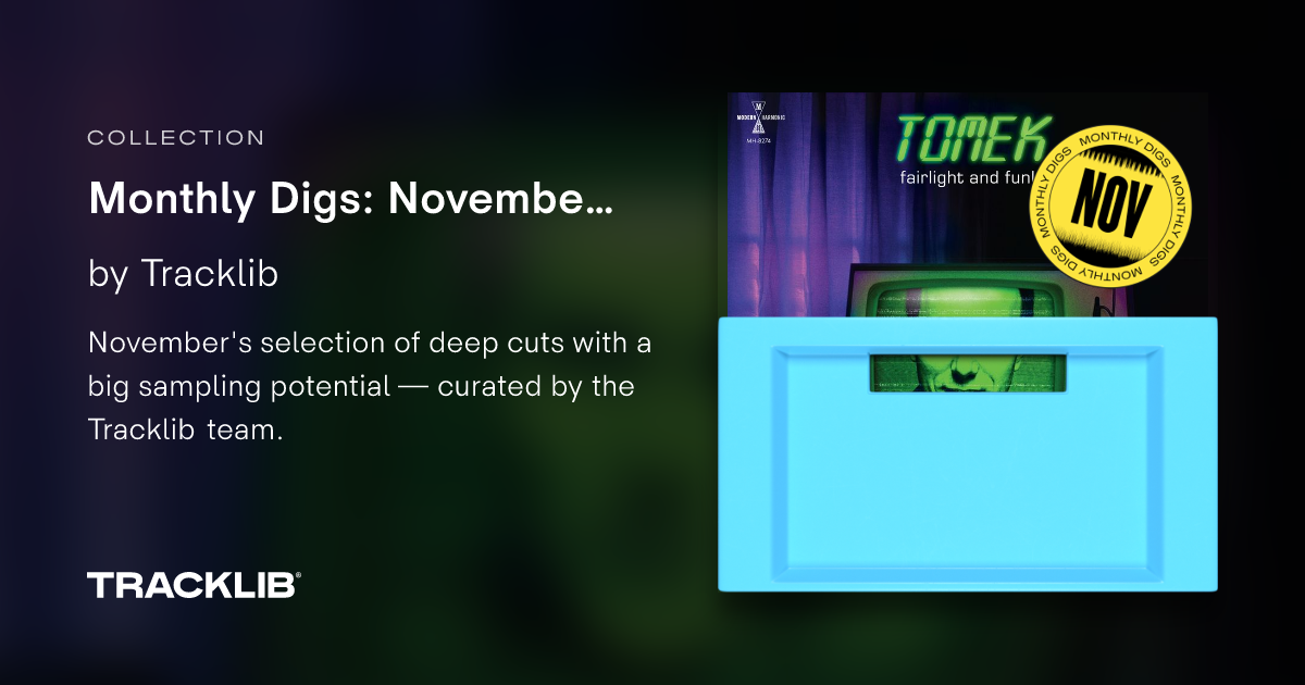 Monthly Digs: November 2023 | TRACKLIB.COM