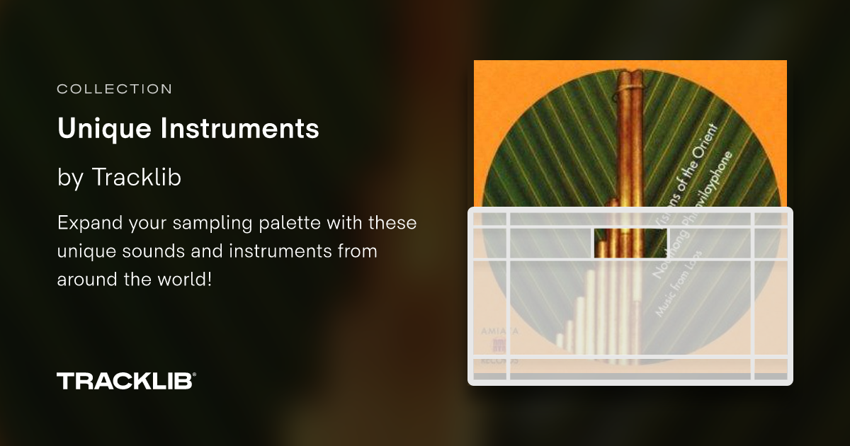 Unique Instruments | TRACKLIB.COM