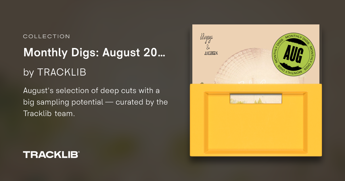 Monthly Digs: August 2024 | TRACKLIB.COM