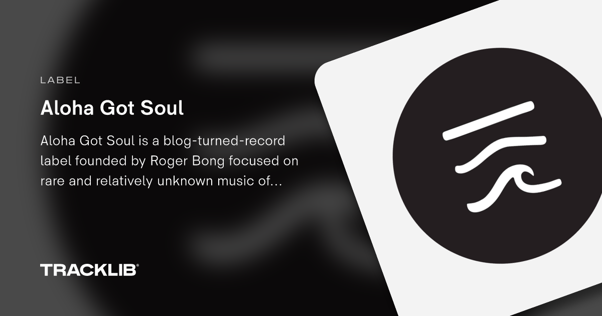 Aloha Got Soul | TRACKLIB.COM