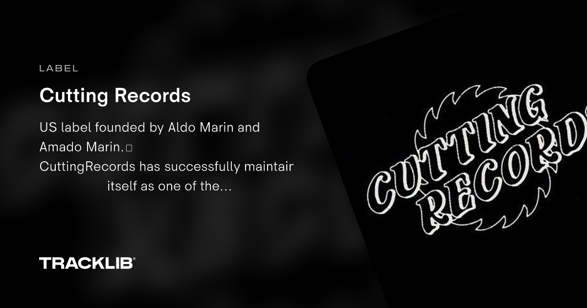 Cutting Records | TRACKLIB.COM