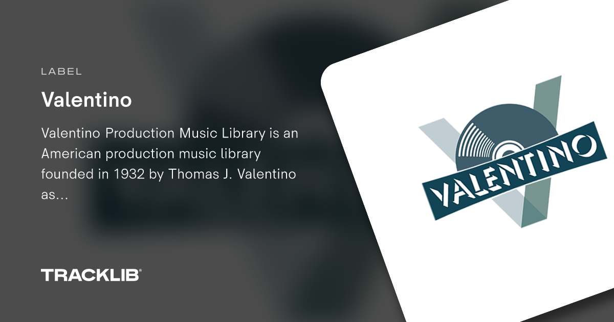 Valentino | TRACKLIB.COM