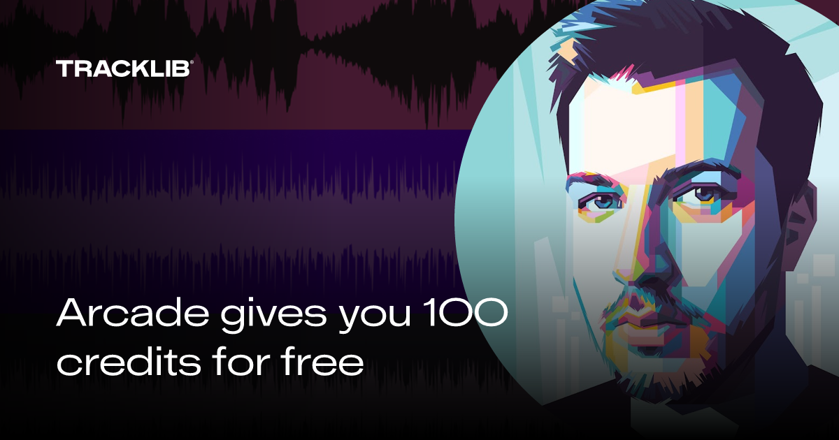 Arcade gives you 100 credits for free