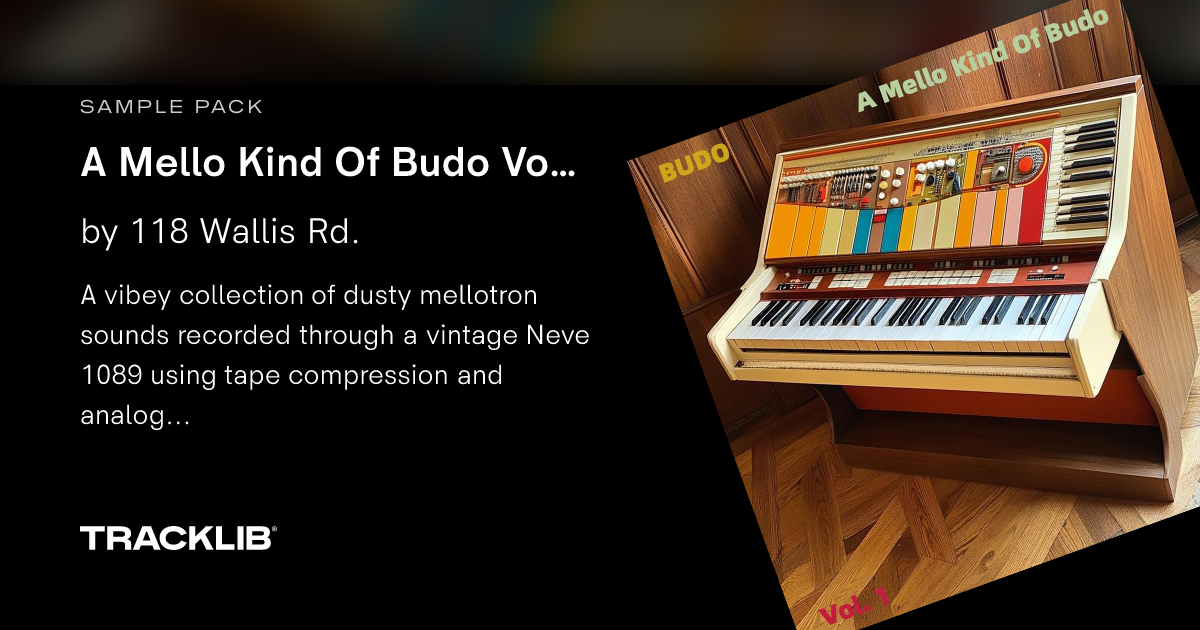 A Mello Kind Of Budo Vol. 1 by 118 Wallis Rd. | TRACKLIB.COM