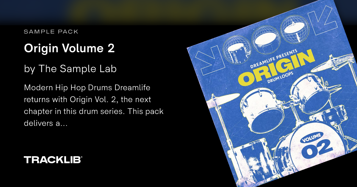 Origin Volume 2 by The Sample Lab | TRACKLIB.COM