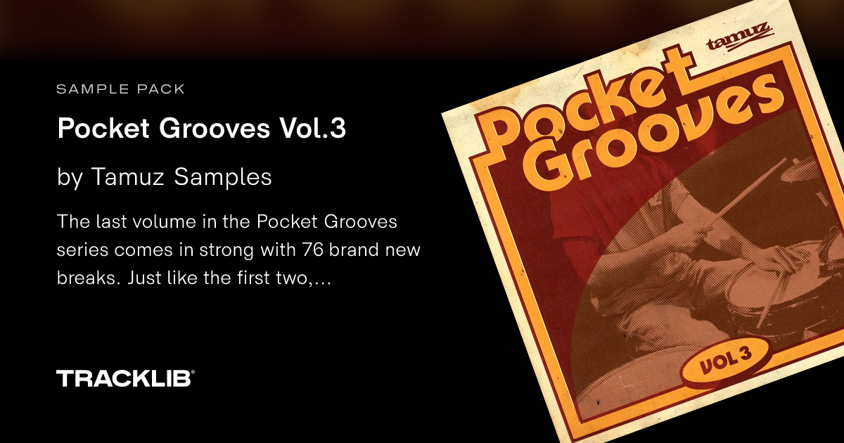 Pocket Grooves Vol.3 by Tamuz Samples | TRACKLIB.COM