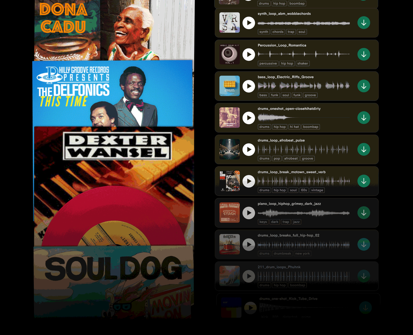 TRACKLIB | Sample Music: Records, Stems, Loops, One-Shots & FX