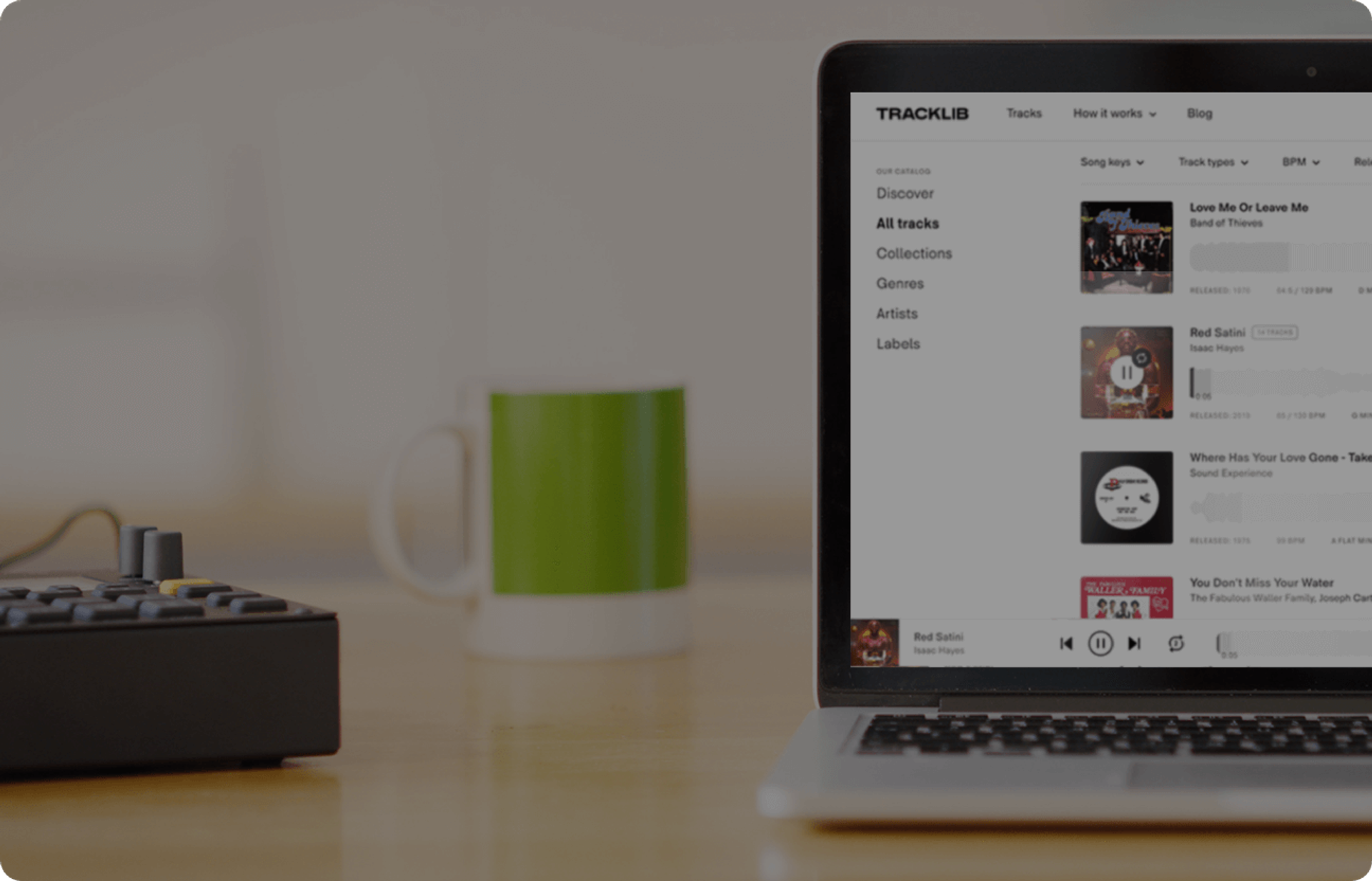 TRACKLIB | How It Works | Sampling and Sample Clearance Made Simple