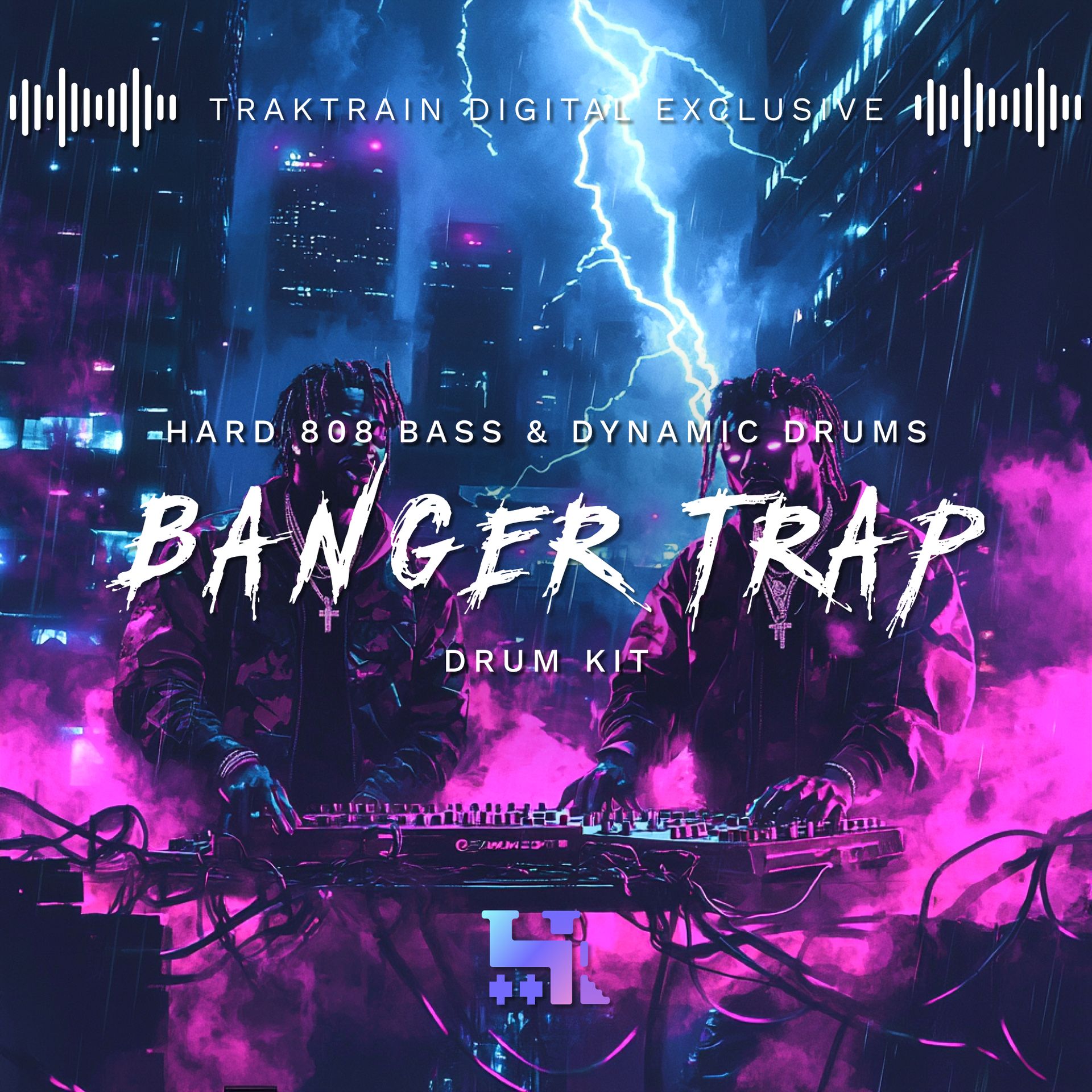 Banger Trap Drum Kit: Hard 808 Bass & Dynamic Drums by Traktrain | TRACKLIB.COM
