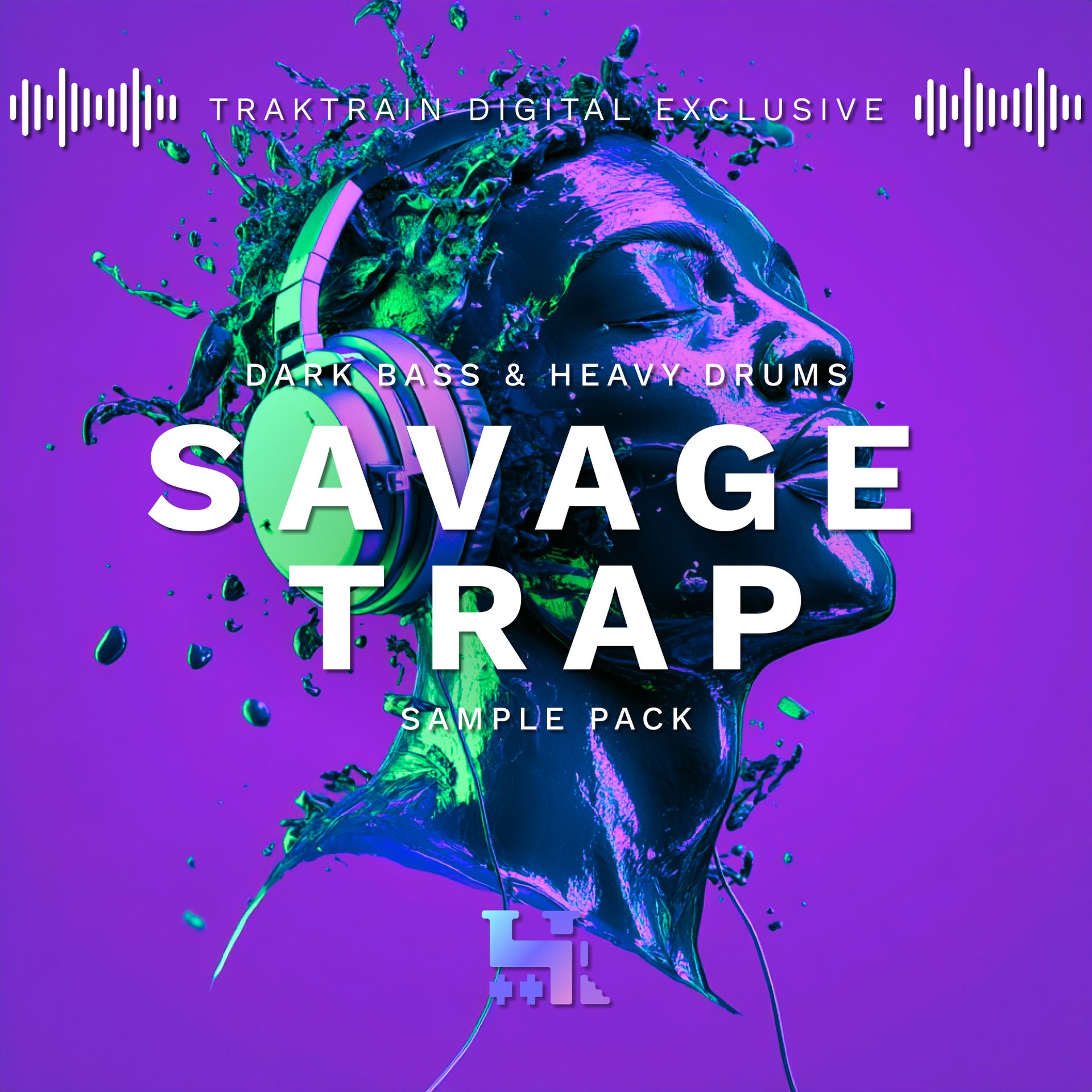 Savage Trap Sample Pack: Dark Bass & Heavy Drums by Traktrain | TRACKLIB.COM