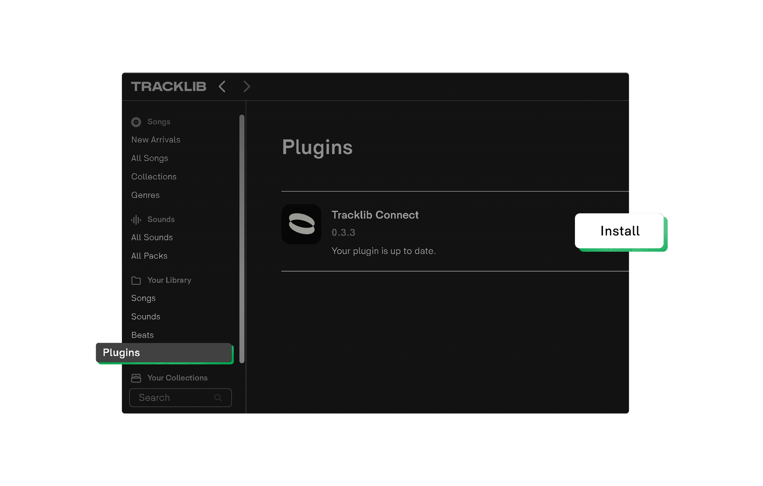 TRACKLIB CONNECT | Sync sample previews to your DAW projects