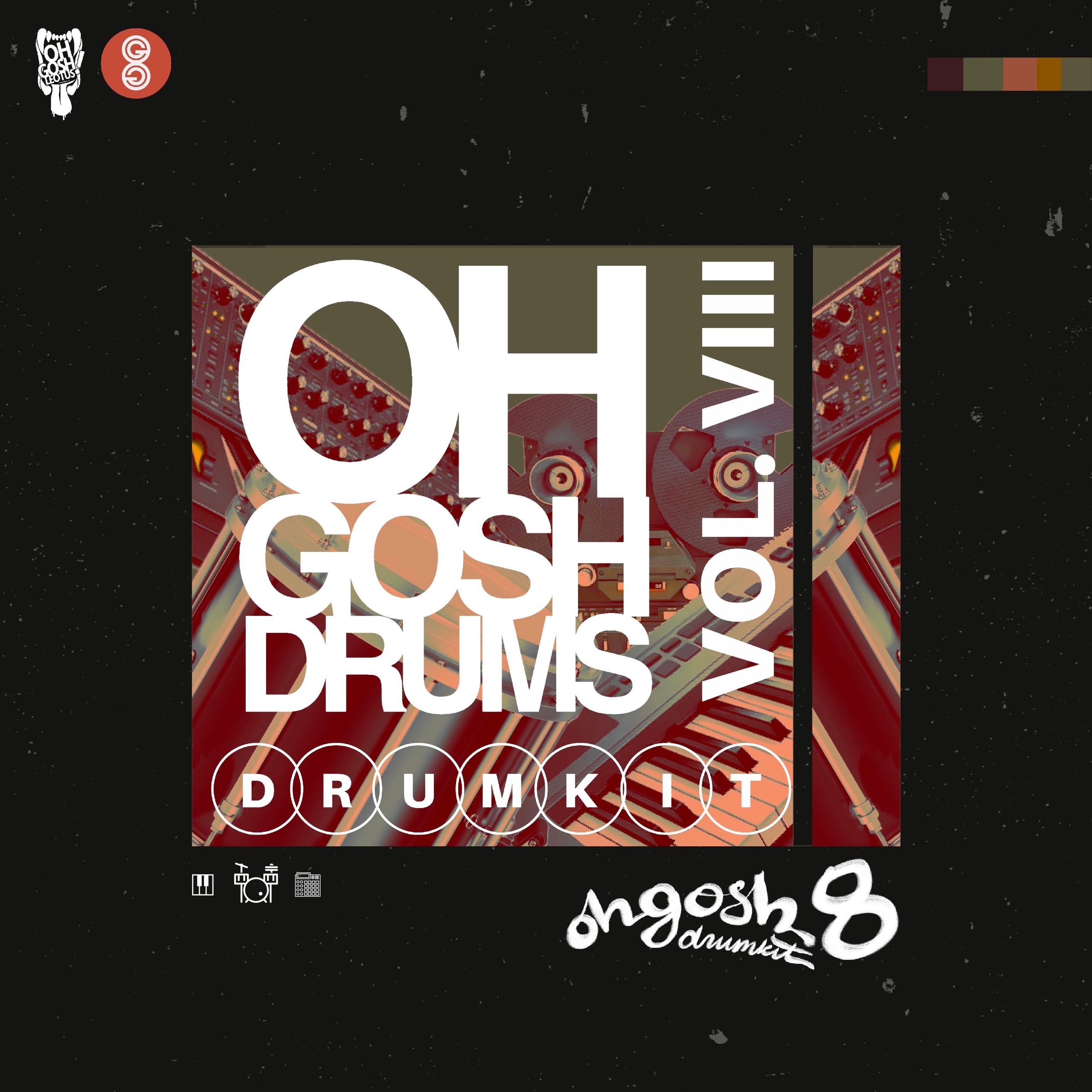 Oh Gosh Drumkit Volume 8 by The Sample Lab | TRACKLIB.COM